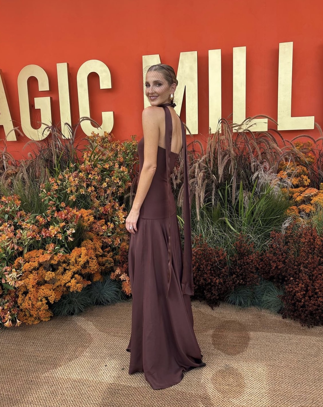 Esse Studios Illi Band Maxi Dress Java Size 6